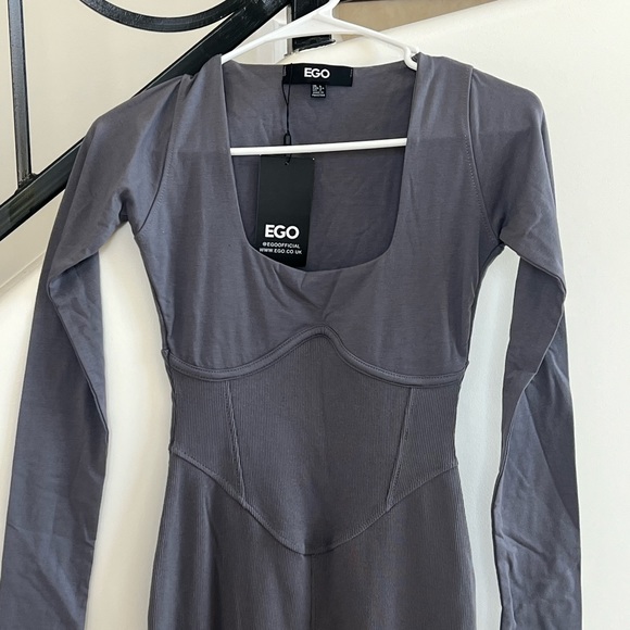 EGO | Pants & Jumpsuits | Ego Official Gray Jumpsuit | Poshmark